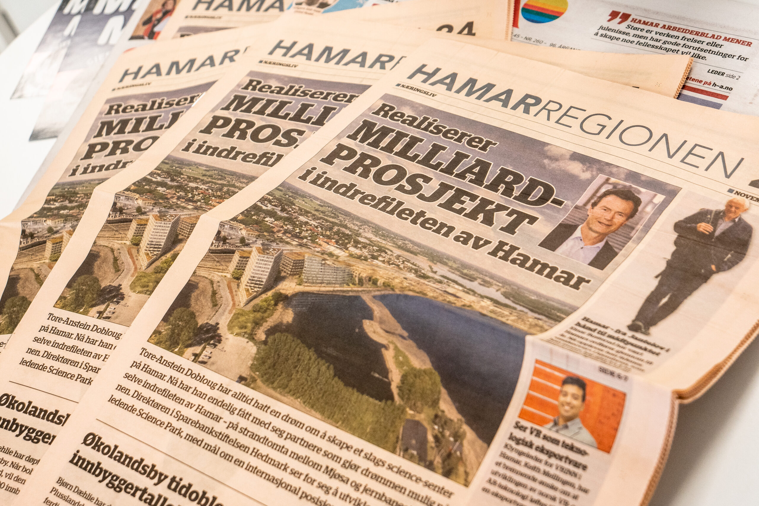 Hamarregionen 24 ekstra avisutgave · Hamarregionen